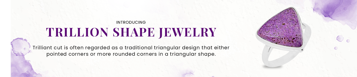 Buy Trillion Shape Jewelry at Wholesale Price | Gemexi