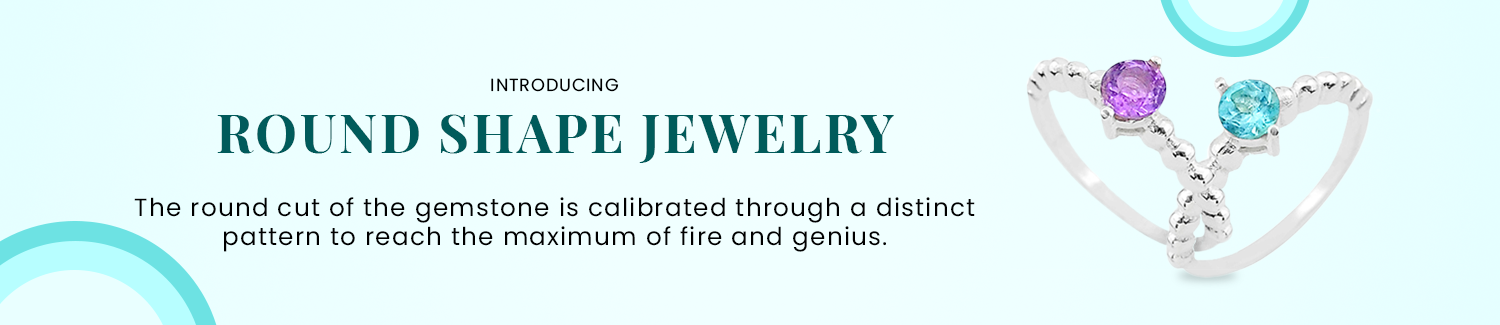 Buy Round Shape Jewelry Collection at Wholesale Price | Gemexi