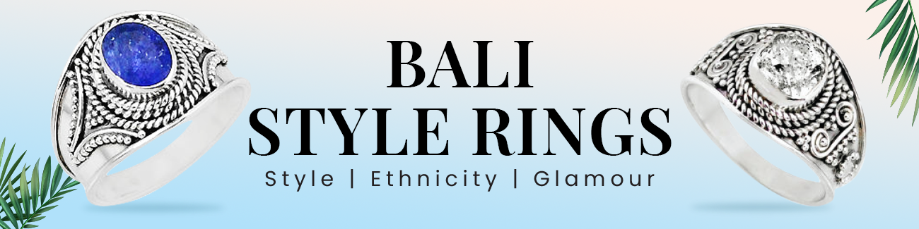 Wholesale Bali Style Silver Rings Collection | Gemexi