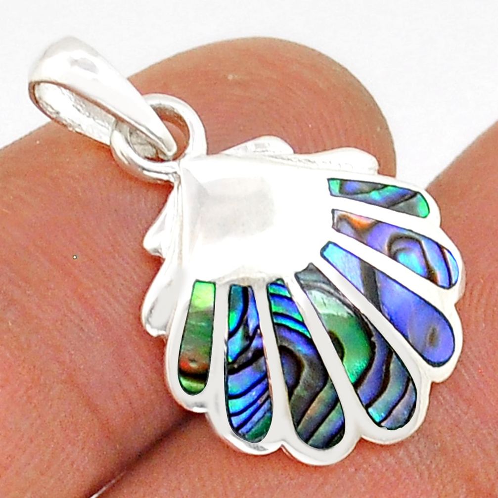 paua shell pendant