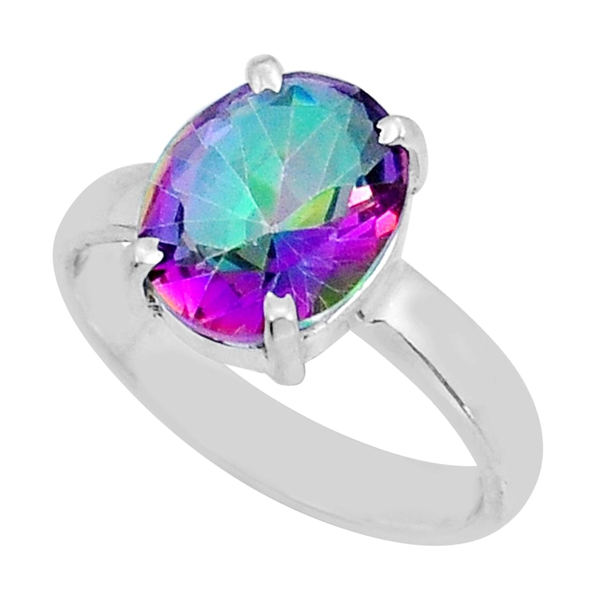 Rainbow Topaz Color